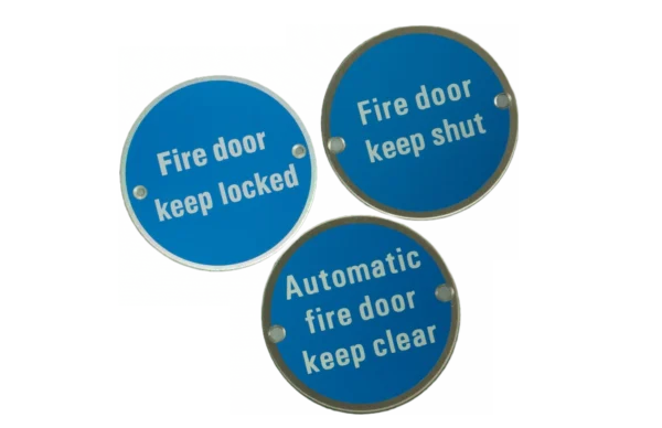 Fire Door Signage - International Passive Fire Ltd
