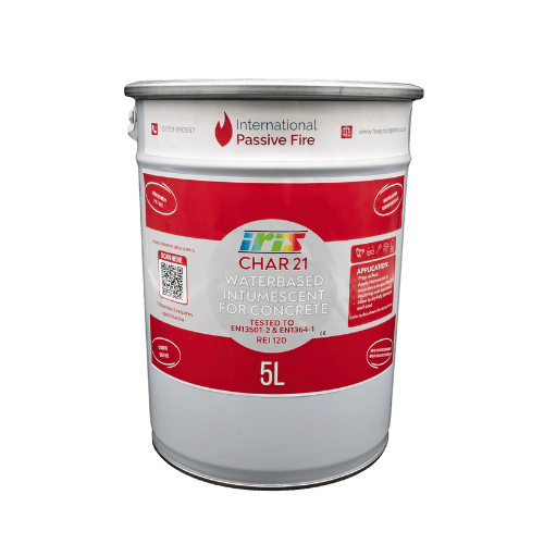 Iris Char 21 Concrete - White Intumescent - 5L - International Passive ...